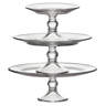 Libbey Selene 3-Tier Glass Footed Server Set | Wayfair